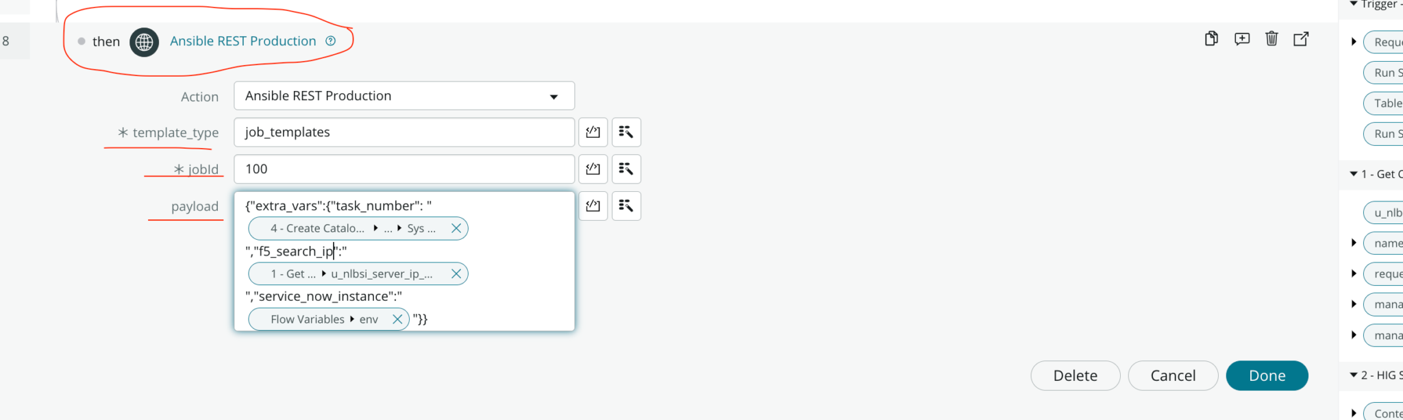 Use Case : Ansible Integration via Flow Designer ServiceNow - Working Code