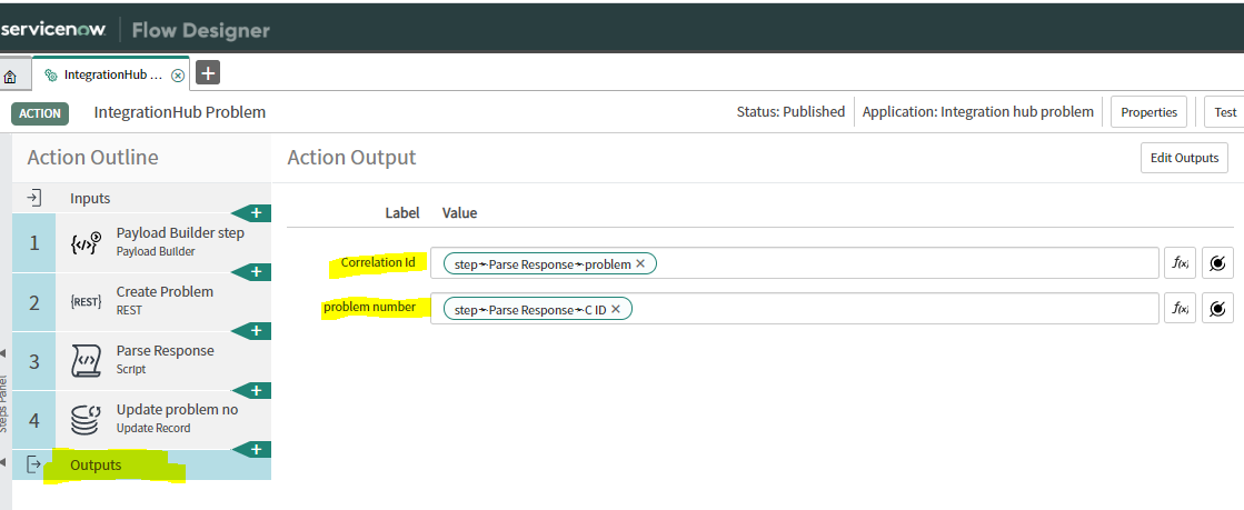 Use Case : IntegrationHub - Working Code